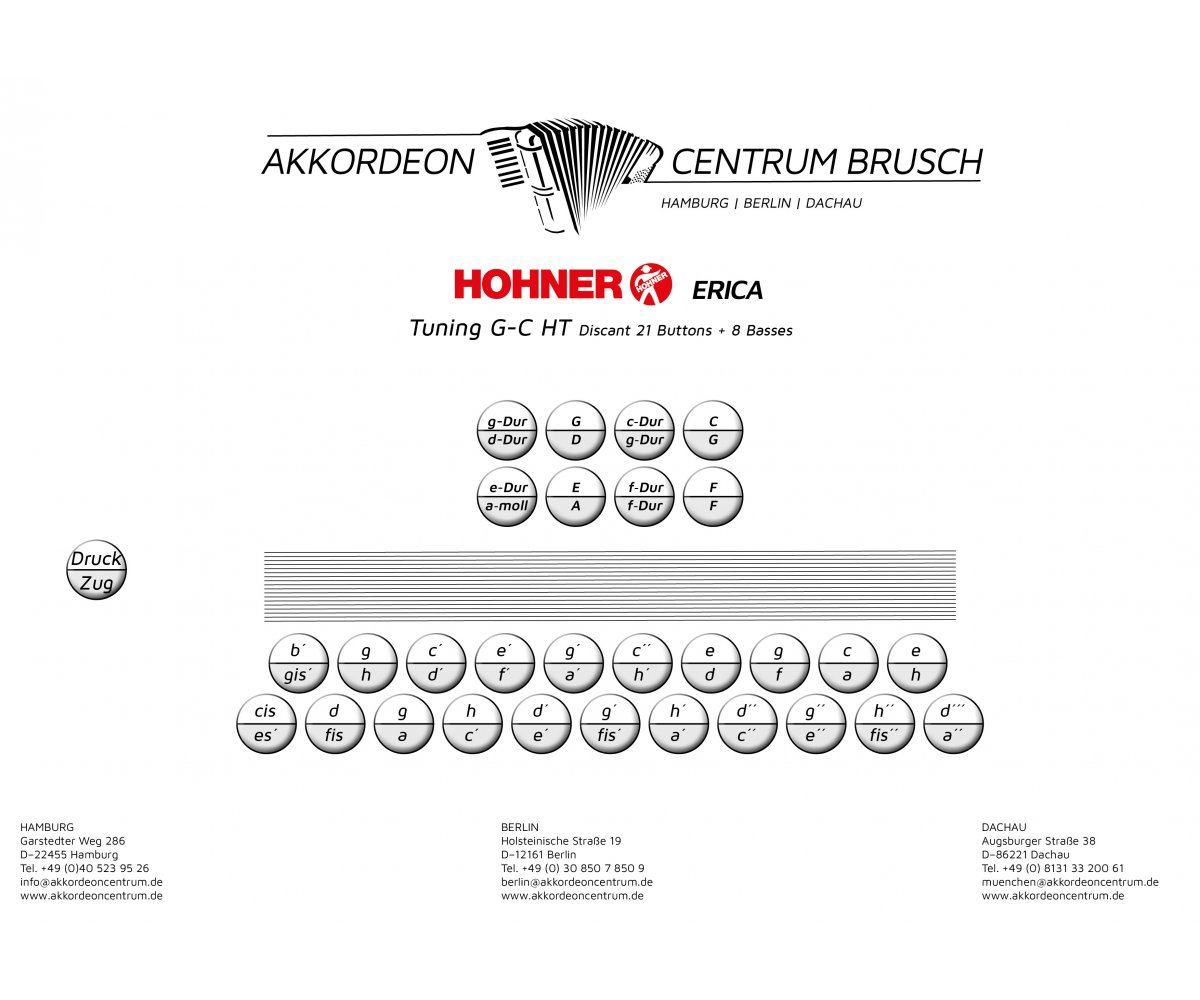 Hohner Erica - Akkordeon Centrum
